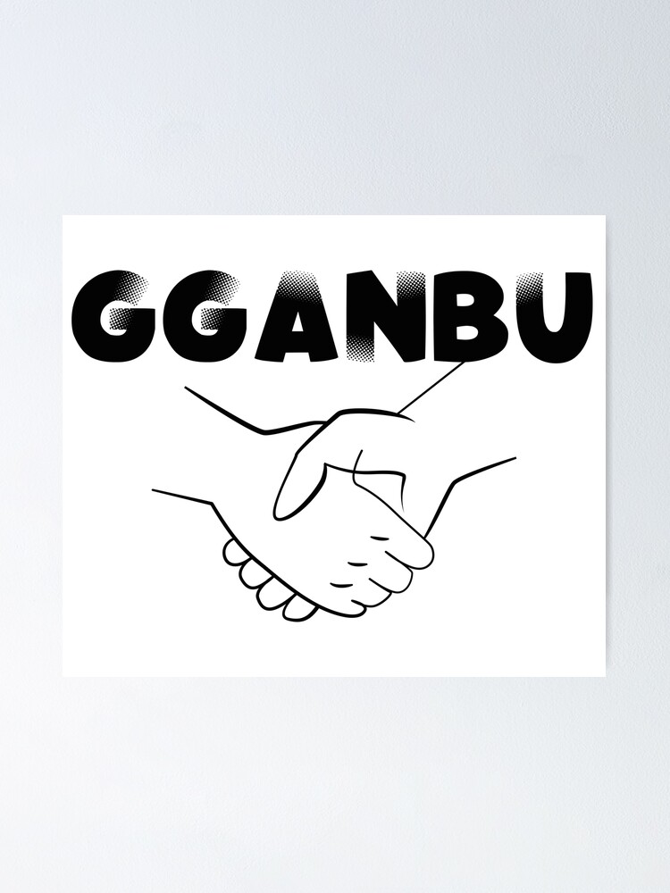 "Gganbu squid games Gganbu" Poster for Sale by goosedesigner | Redbubble