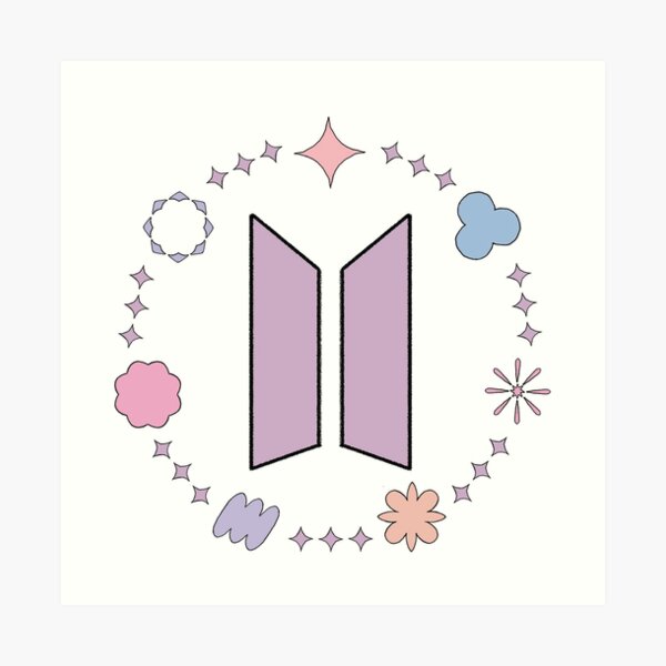 "BTS PTD symbols LY colors" Art Print for Sale by shinysherlock | Redbubble