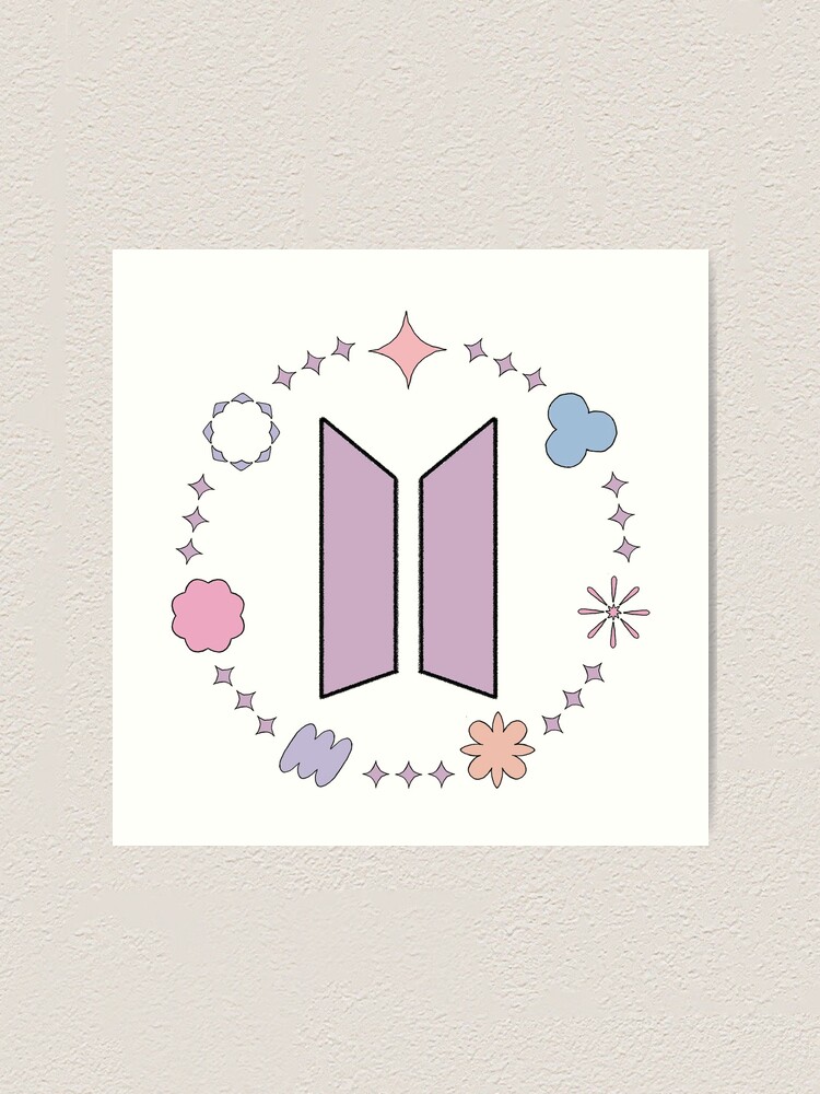 "BTS PTD symbols LY colors" Art Print for Sale by shinysherlock | Redbubble