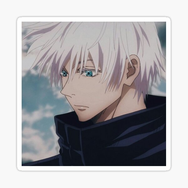 "Ästhetisches Gojo Satoru-Symbol" Sticker von Dattebayo-anime | Redbubble
