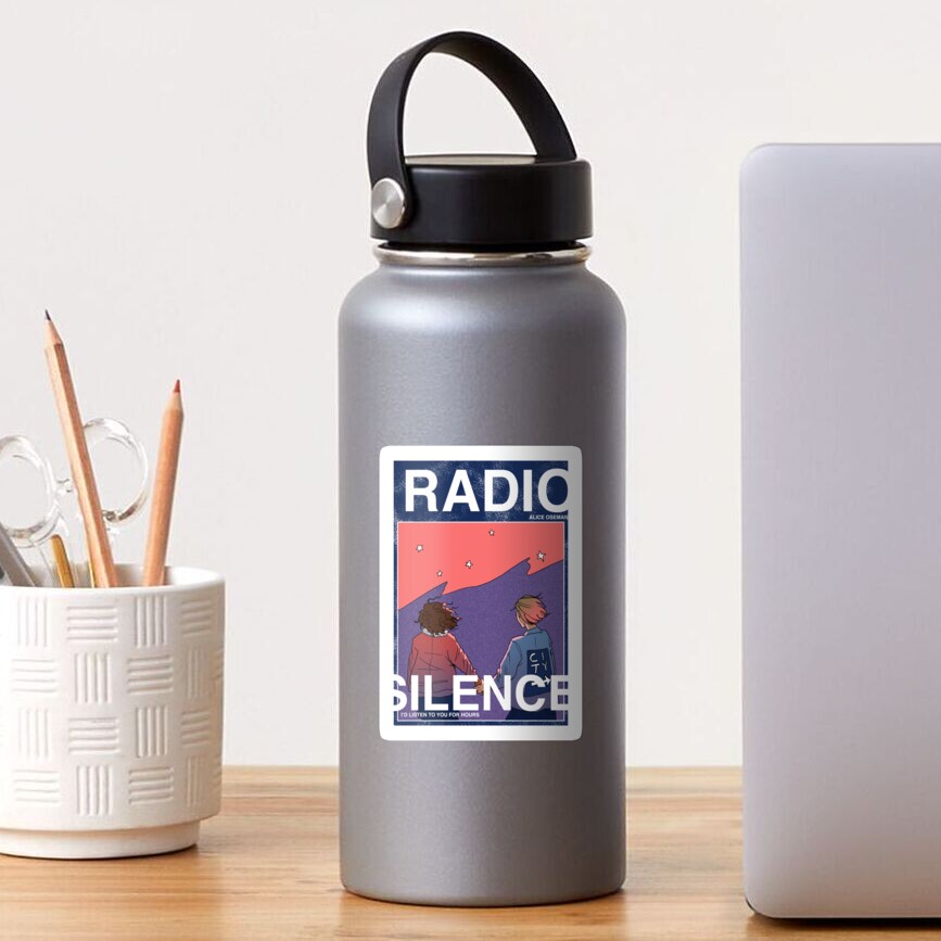 "Radio Silence: Poster" Sticker for Sale by aliceoseman | Redbubble