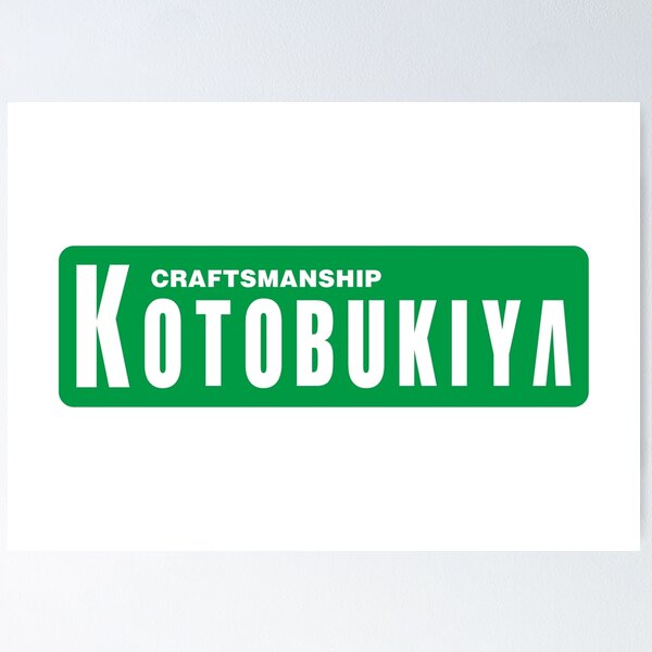 "Kotobukiya Craftmanship (壽屋) Logo" Poster for Sale by RubenCRM | Redbubble