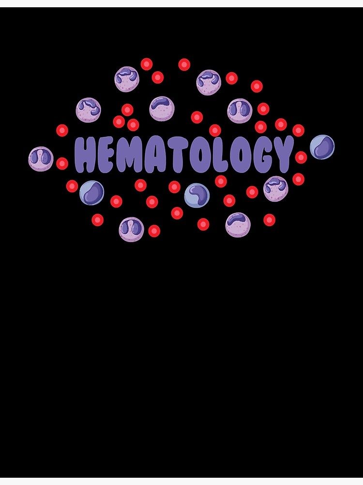"Funny Hematology With White Blood Cells" Photographic Print for Sale ...