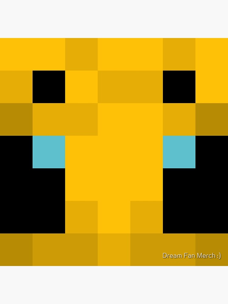 "Cute yellow bee mobs skin minecraft dream honey" Poster for Sale by ...