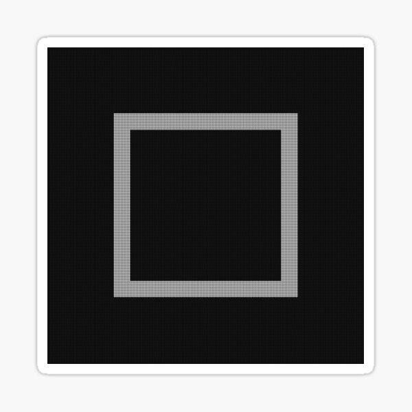 Square Mask Sticker For Sale By Teutondesigns Redbubble