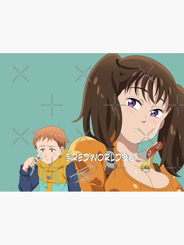 Lámina fotográfica «King and Diane, Nanatsu no Taizai, The Seven Deadly Sins» de Redworld96 ...