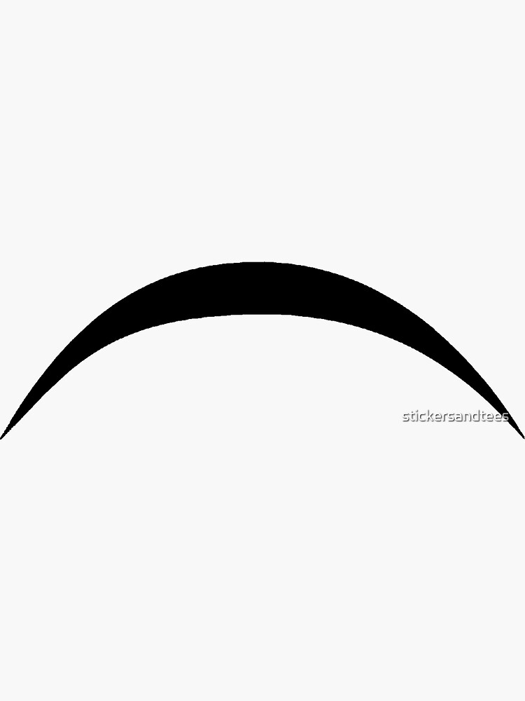 "Blue Grumpy Face Mask" Sticker for Sale by stickersandtees | Redbubble