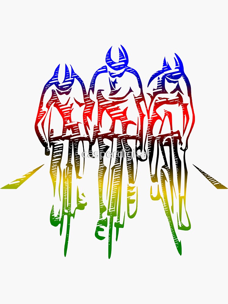 "Cycling World Champion / UCI World Champion Tour" Sticker for Sale by ...