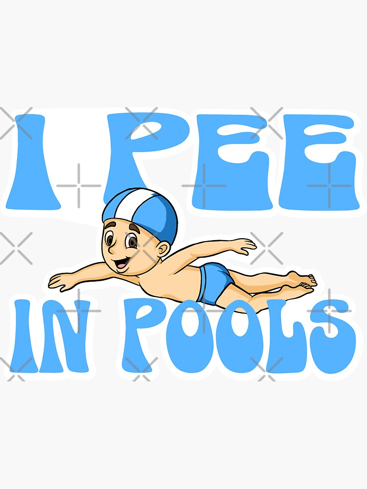 "Funny Boys Gift - I Pee In Pools - Swimming Pool Prank Joke Funny ...
