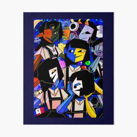 "The Many Faces Of ENA " Art Board Print by ROBINSON-CA | Redbubble
