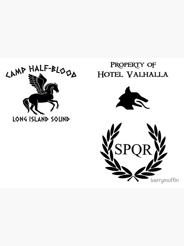 "Rick Riordan Logo's" Framed Art Print by berrymuffin | Redbubble