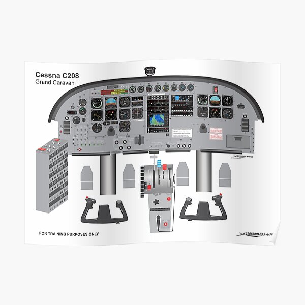"Cessna C208 Caravan" Poster for Sale by GregThompson | Redbubble