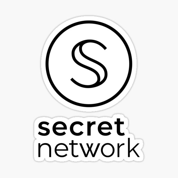 "Secret Network SCRT" Sticker for Sale by PopFoxT-shirts | Redbubble