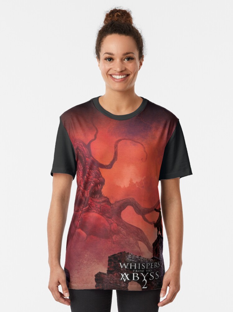 "Whispers From the Abyss 2" Graphic T-Shirt for Sale by 01Publishing ...