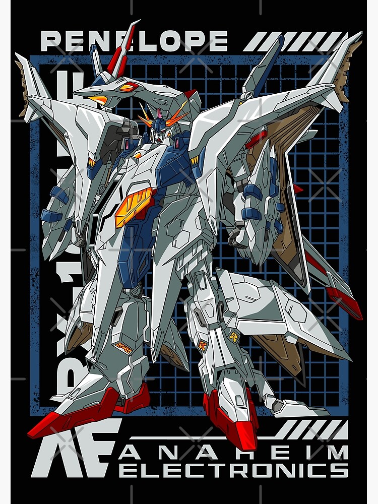 "RX-104FF Penelope Gundam" Poster for Sale by svthyp | Redbubble