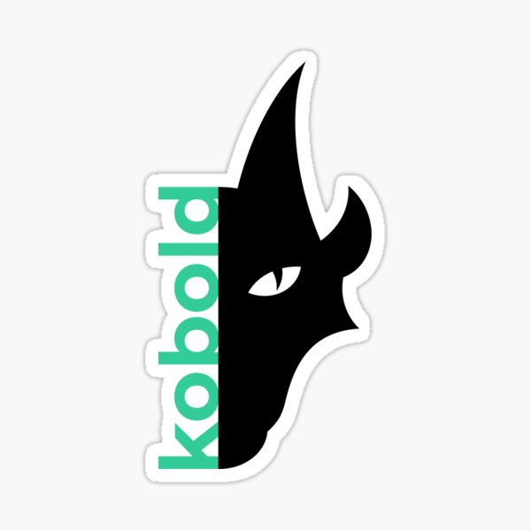 "Kobold" Sticker for Sale by d00dl3b0t | Redbubble