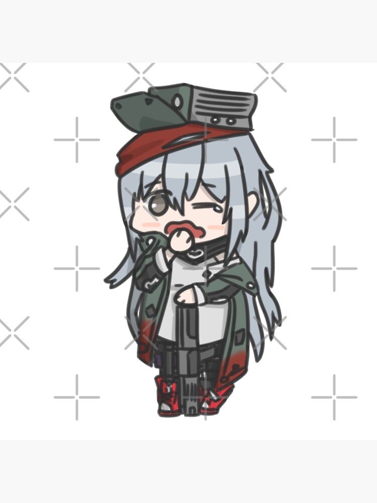 "Girls Frontline G11 Chibi" Poster for Sale by lzcake | Redbubble
