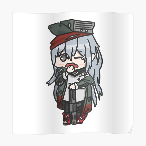 "Girls Frontline G11 Chibi" Poster for Sale by lzcake | Redbubble
