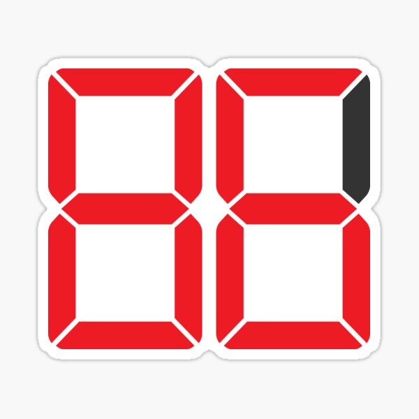 "86 Sports Number Electronic Substitution Board eighty-six Scoreboard ...