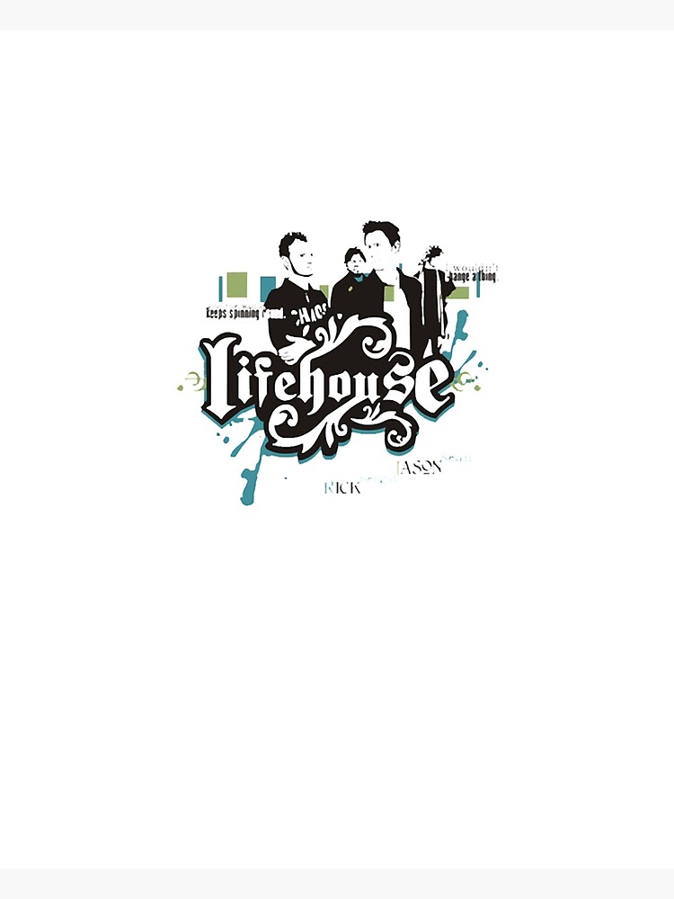 "The best logos rock band Lifehouse rock band Graphic" Sticker for Sale ...