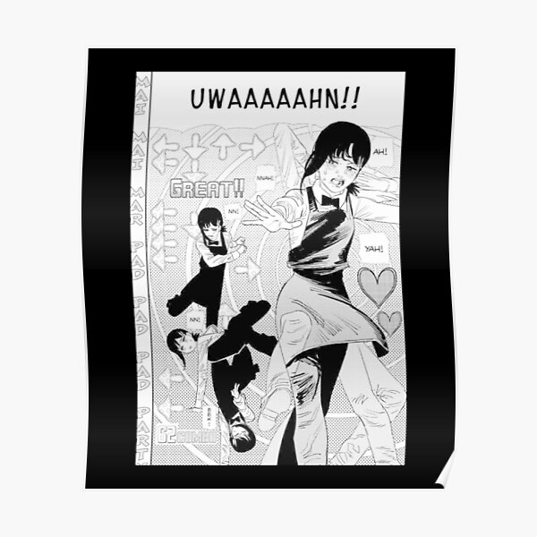 "Chainsaw Man Dancing Kobeni" Poster for Sale by BLUSHFASHION | Redbubble