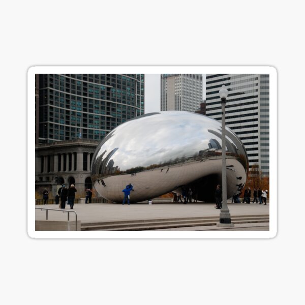 "Chicago 'Bean'" Sticker for Sale by dcsinger | Redbubble