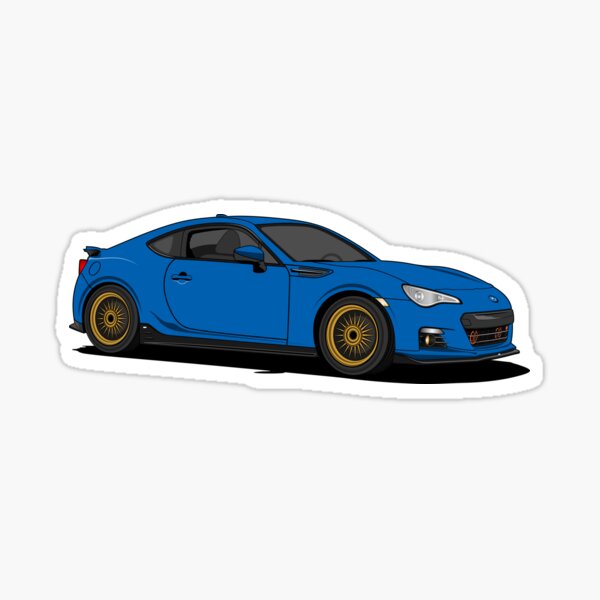Subaru Brz Stickers | Redbubble