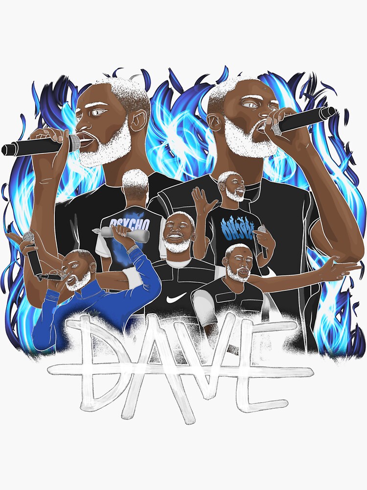 "PSYCHODRAMA SANTAN DAVE" Sticker for Sale by smankiwenma | Redbubble