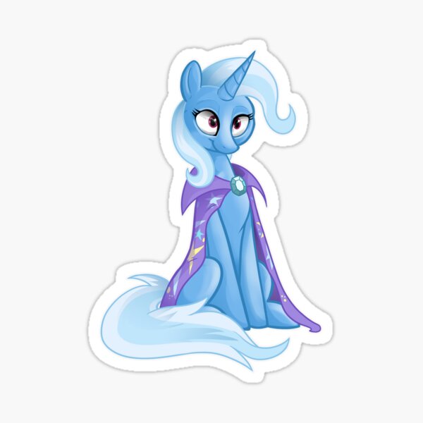 "Trixie " Sticker by KeyFeathers | Redbubble