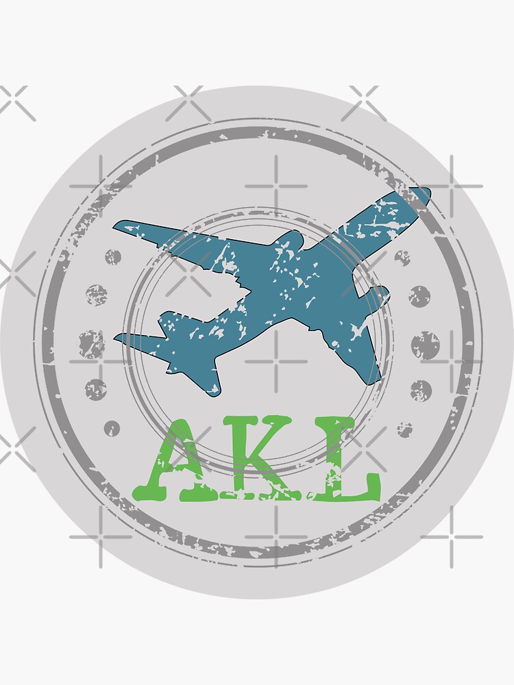 Auckland International Airport Code New Zealand Sticker For Sale By auckland-international-airport-code-new-zealand-sticker-for-sale-by