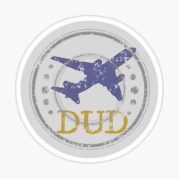 "Dunedin International Airport code New Zealand" Sticker for Sale by ...