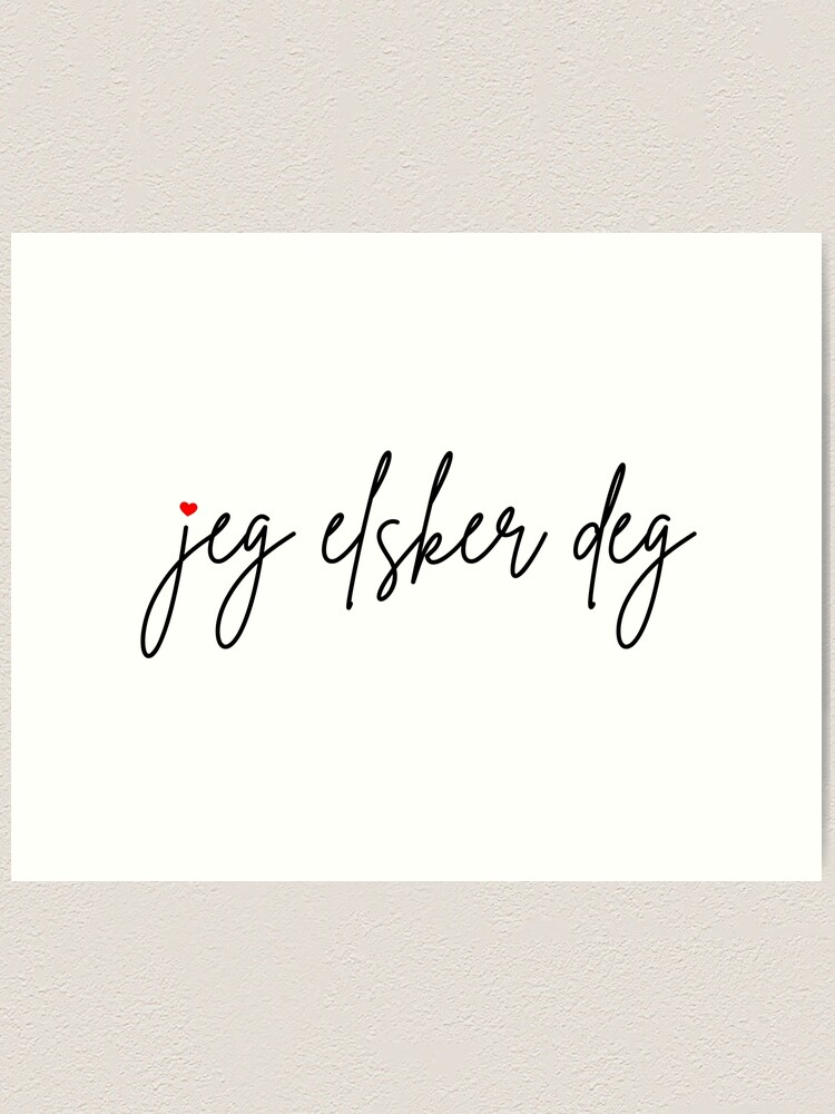 Jeg Elsker Kunst Jeg Elsker Danmark. – Missruslee