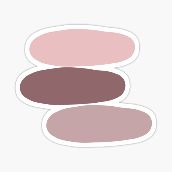 "aesthetic color palette" Sticker for Sale by Bri-design | Redbubble