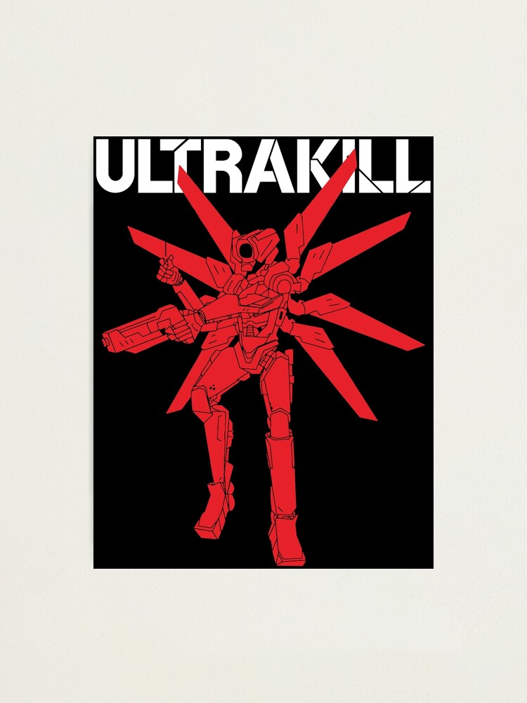 "ULTRAKILL MERCH" Photographic Print for Sale by judelalaik | Redbubble