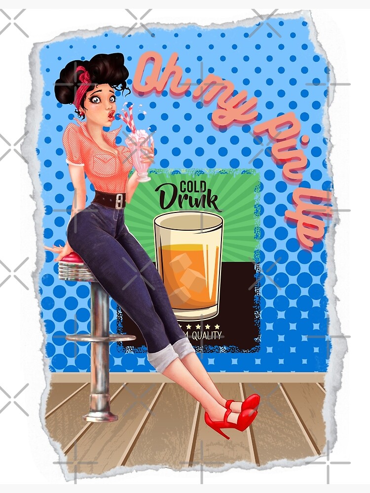 "Oh my Pin-up - Pop art designs, 1950s designs, suggestive designs ...