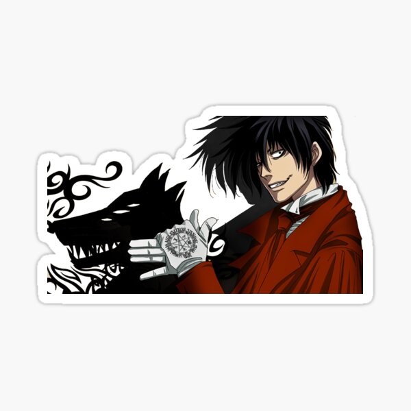 "lq alucard- hellsing ultimate" Sticker for Sale by Fanartz-Designs ...