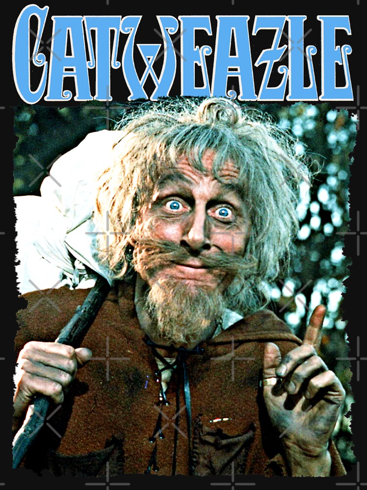 "Catweazle (Transparent)" T-shirt for Sale by SidsStyles | Redbubble ...