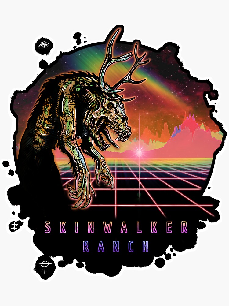 "Skinwalker Ranch" Sticker for Sale by OlofRockner | Redbubble
