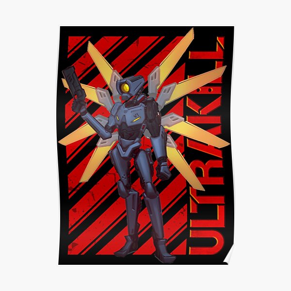 "THE MERCH ULTRAKILL" Poster for Sale by ebaitmzan | Redbubble