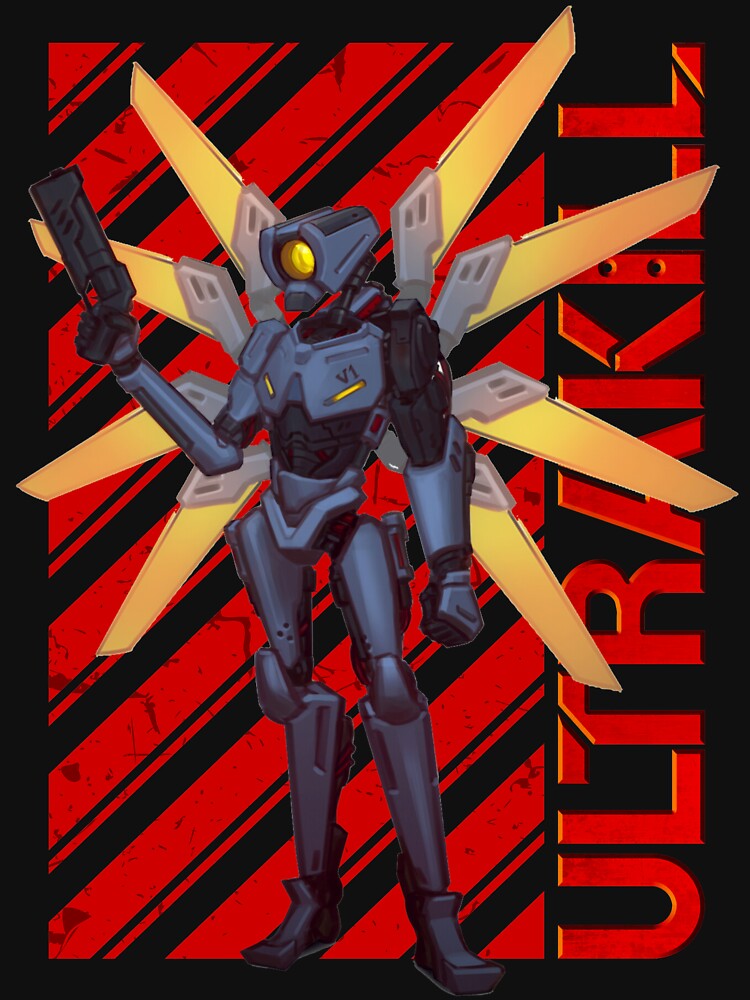 "THE MERCH ULTRAKILL" T-shirt for Sale by ebaitmzan | Redbubble ...