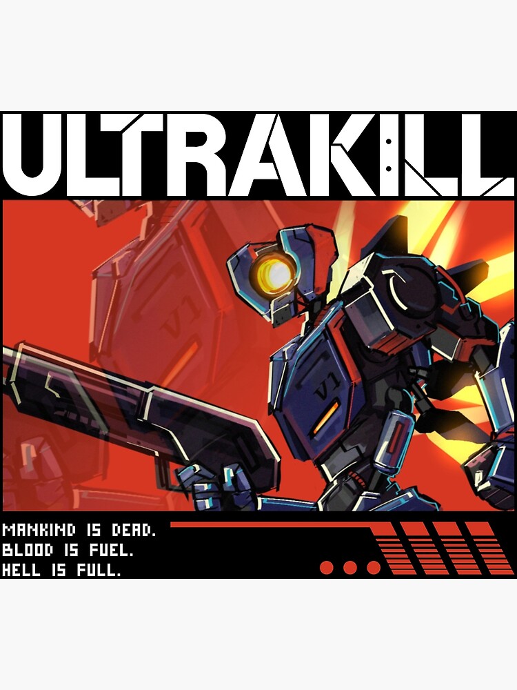 "THE MERCH ULTRAKILL" Poster by ebaitmzan | Redbubble