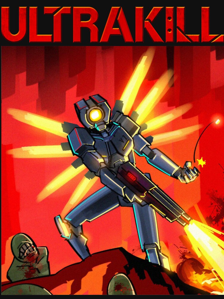 "THE MERCH ULTRAKILL" T-shirt for Sale by ebaitmzan | Redbubble ...