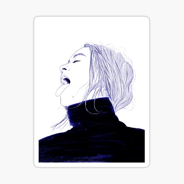 "Mitski" Sticker by Norademariaffi | Redbubble