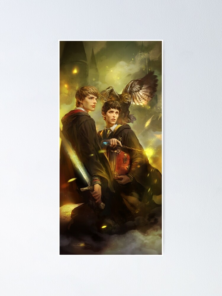 "BBC Merlin: Emrys Ascending" Poster by mushroomtale | Redbubble