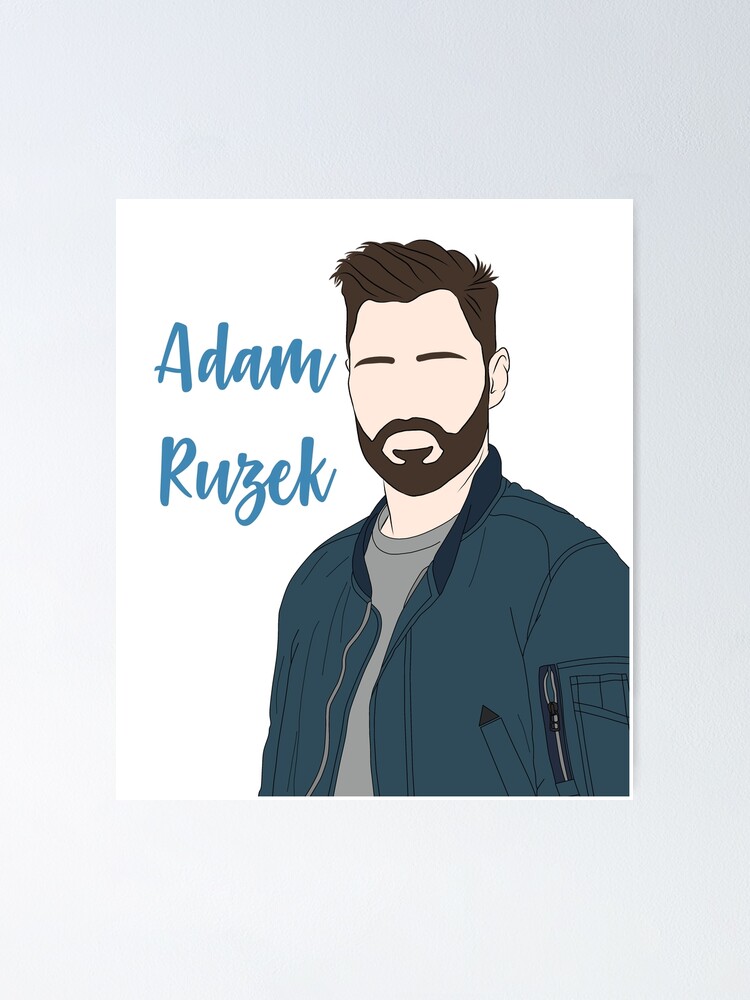 "Adam Ruzek" Poster for Sale by AndyCaseyStore | Redbubble