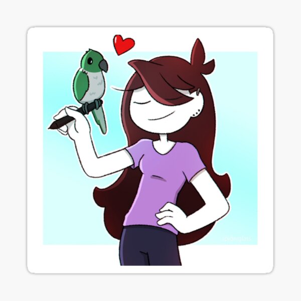 "Jaiden animations " Sticker by AYbesClothing | Redbubble