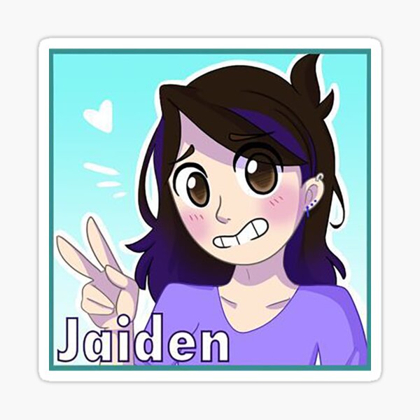 "jaiden animations " Sticker for Sale by AYbesClothing | Redbubble