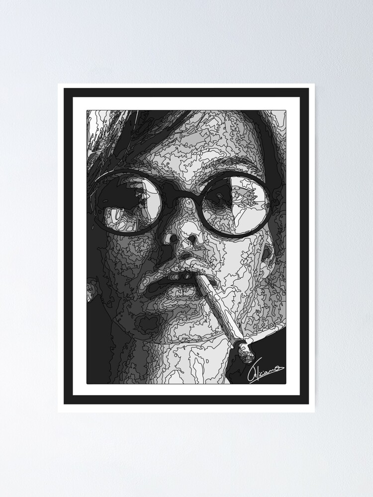 "Smoking face" Poster for Sale by felizart | Redbubble