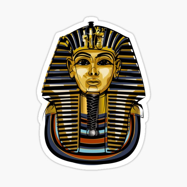 "Tutankhamun" Sticker for Sale by nimeshika | Redbubble