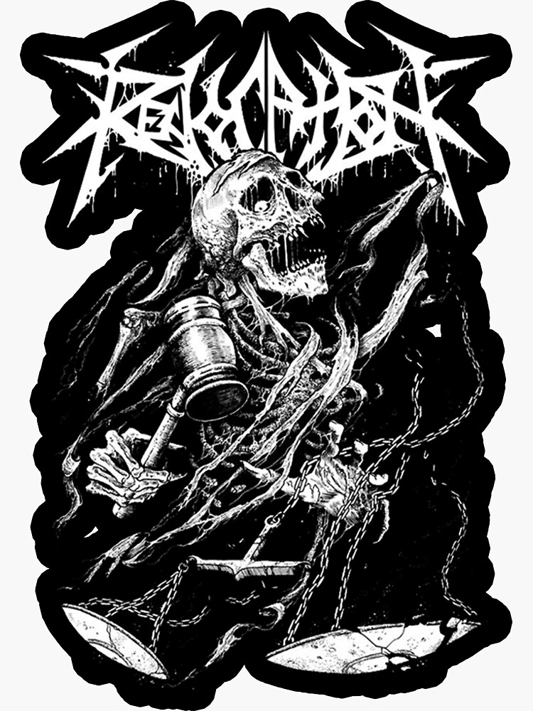 "REVOCATION BAND METAL" Sticker for Sale by raimuuux03 | Redbubble